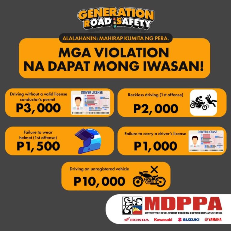7 Important Philippine Laws for Motorcycle Riders | LTO Portal